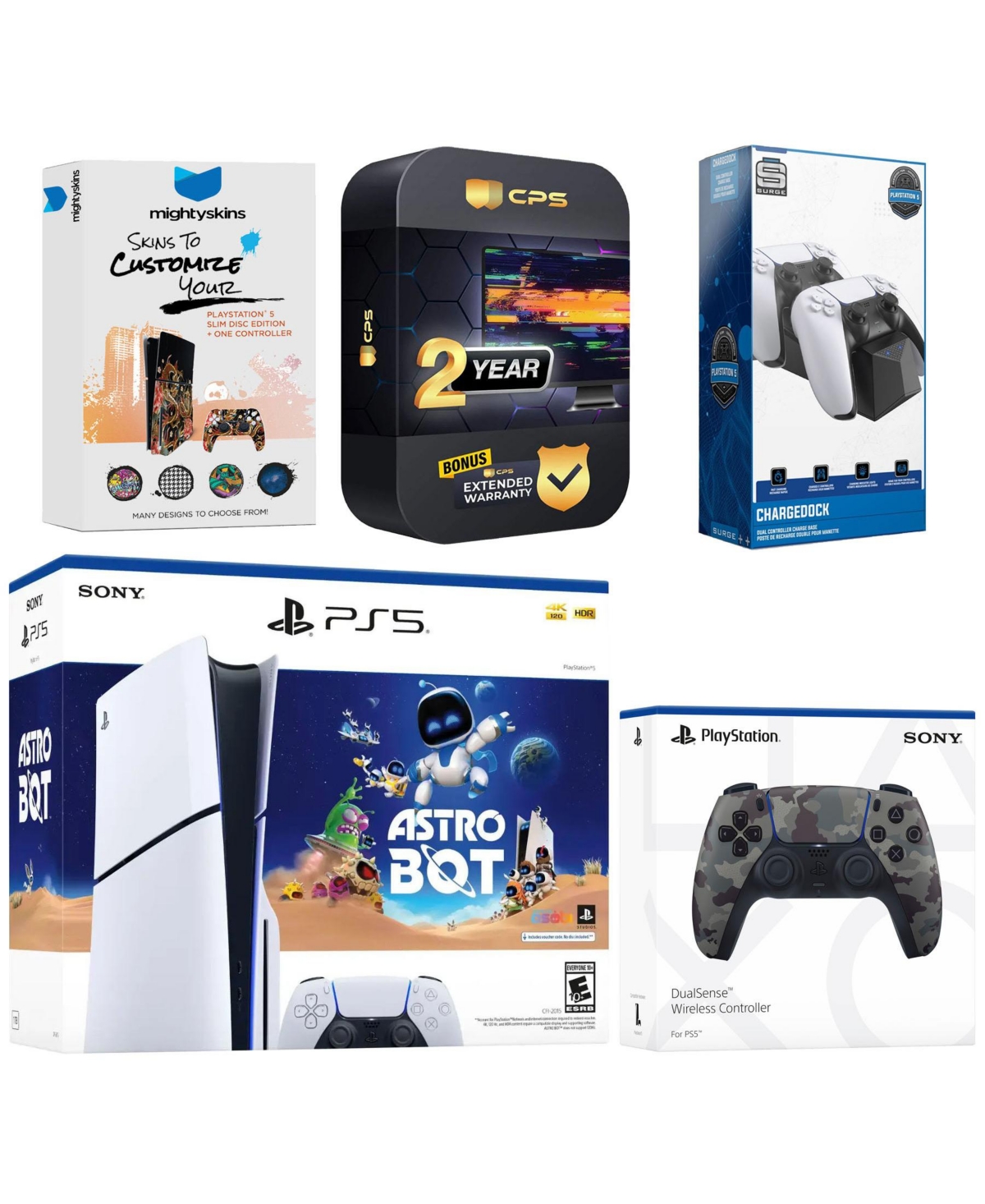 Click here for Sony PlayStation 5 Slim Disc Astro Bot Bundle with... prices
