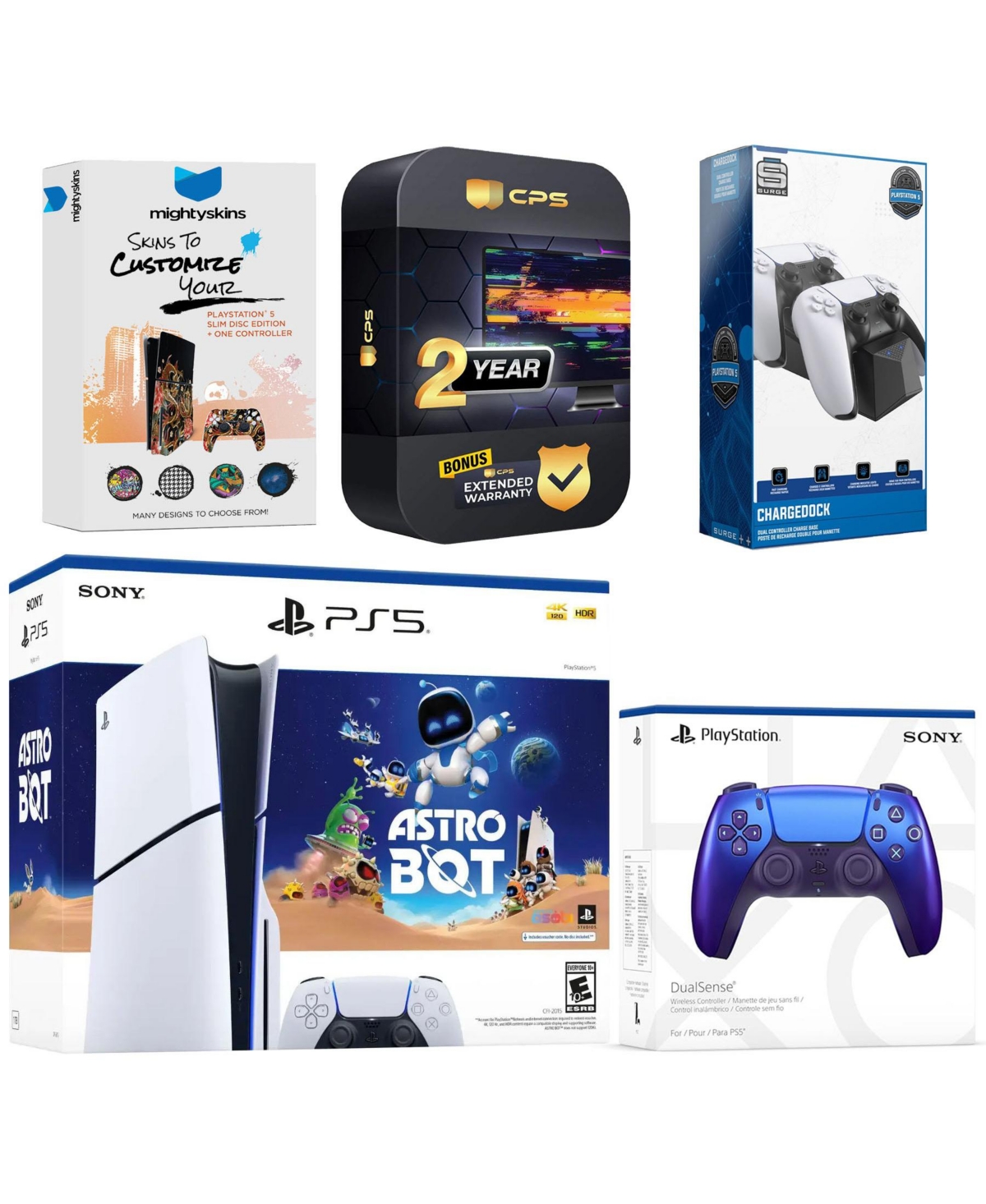 Click here for Sony PlayStation 5 Slim Disc Astro Bot Bundle with... prices