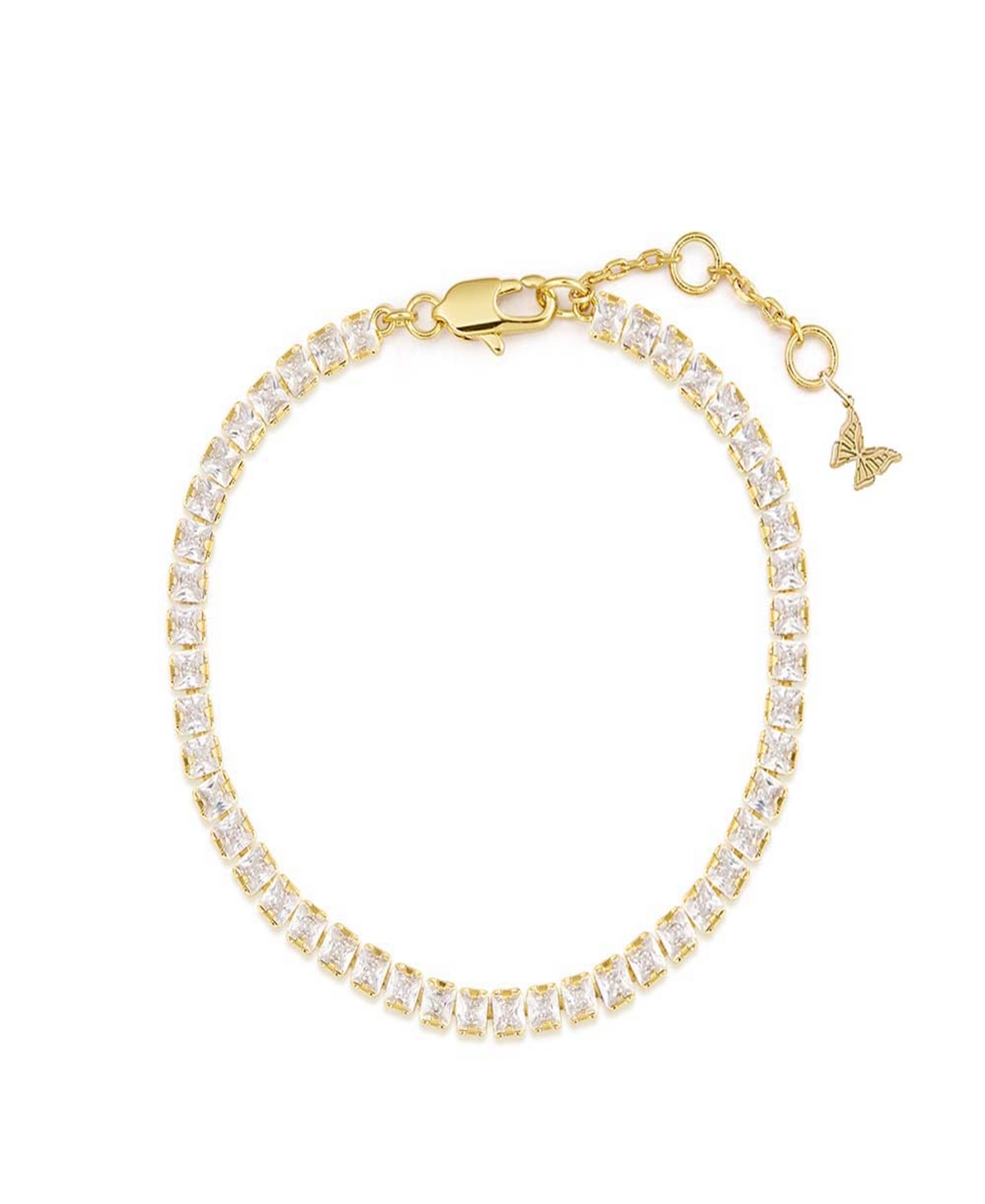 Click here for By Adina Eden Cubic Zirconia Princess Tennis Brace... prices