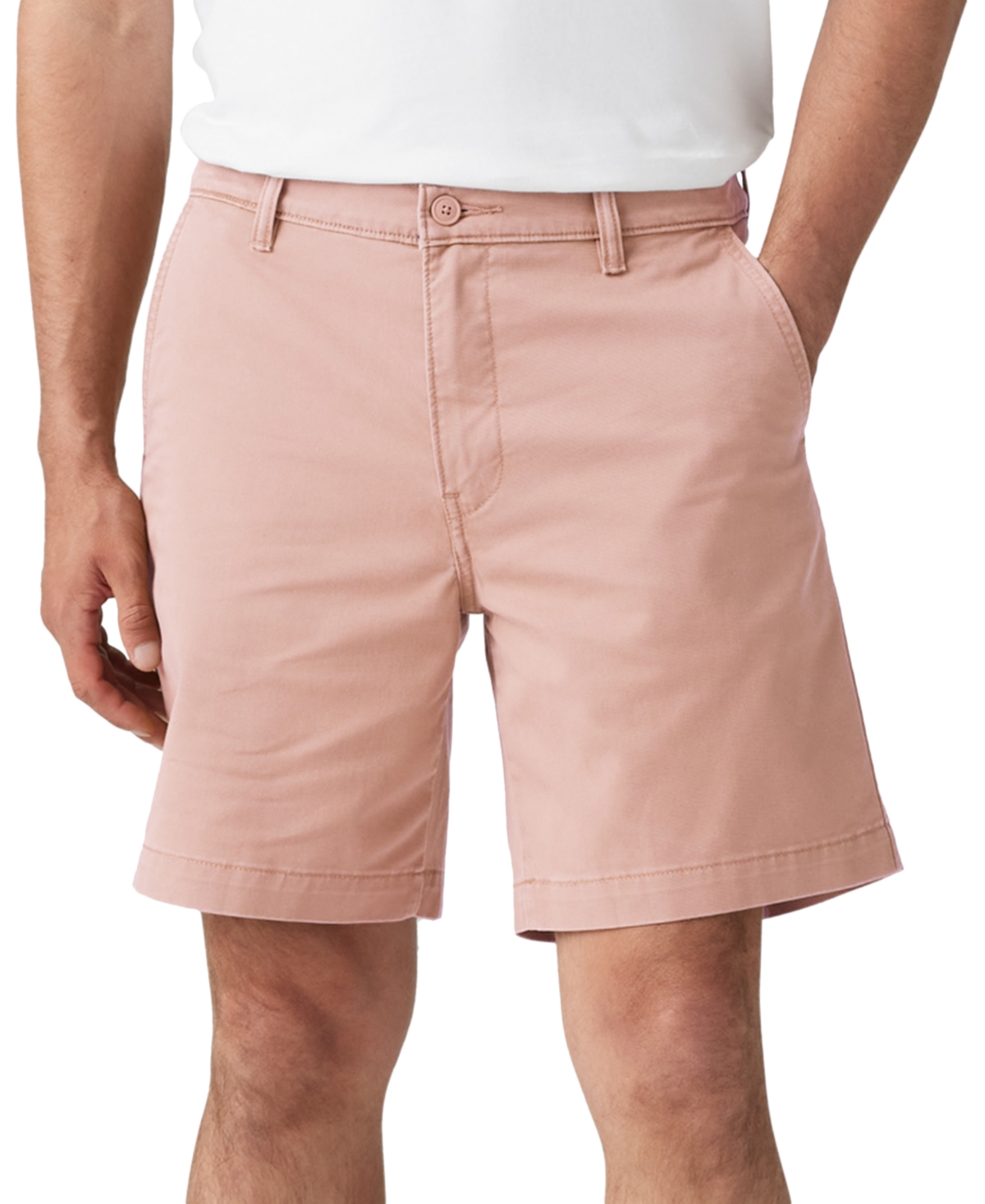 Click here for Levis Mens Relaxed-Fit 8 Chino Shorts - Woodrose prices