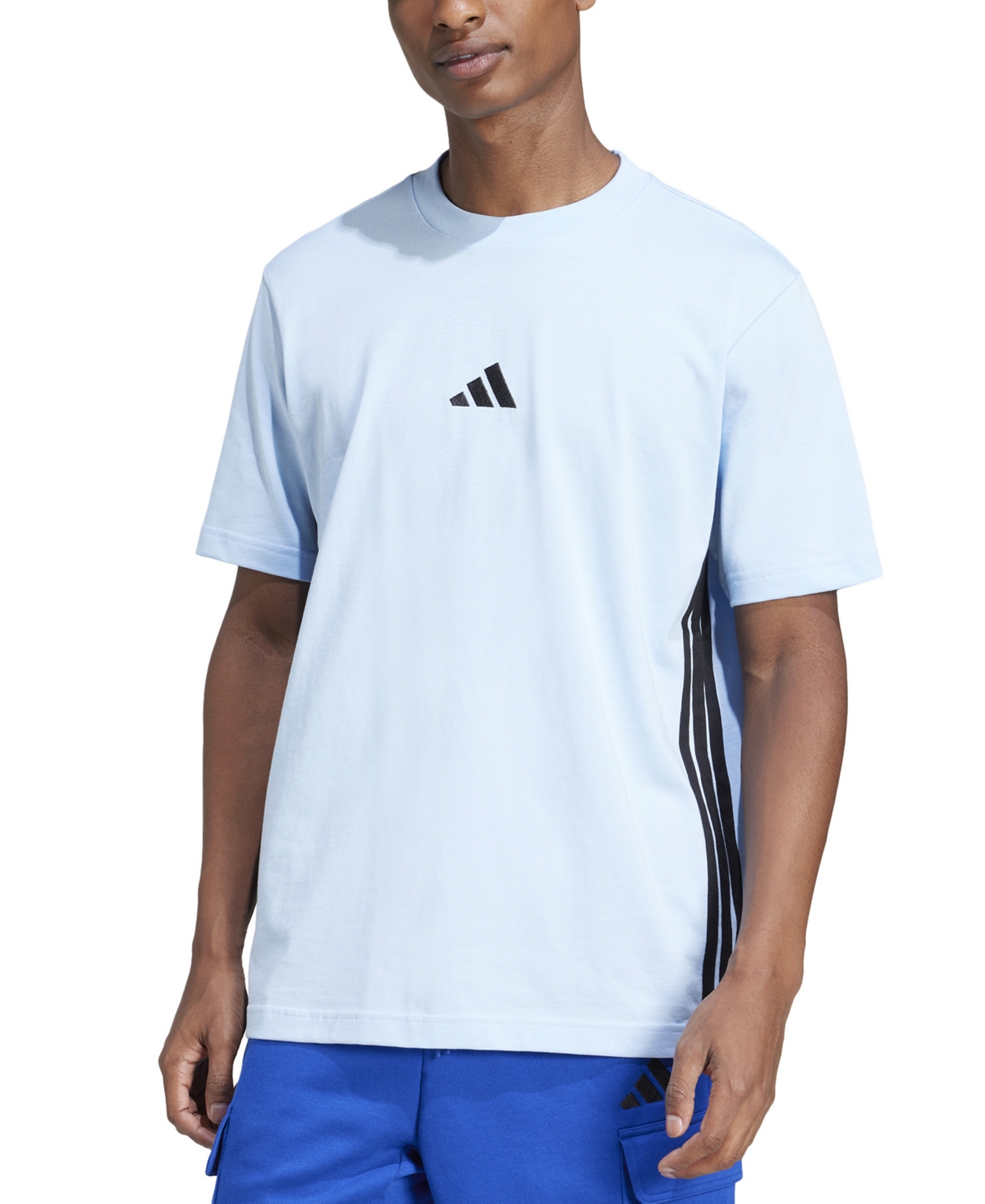 Click here for adidas Mens Essential Three-Stripes Single Jersey... prices