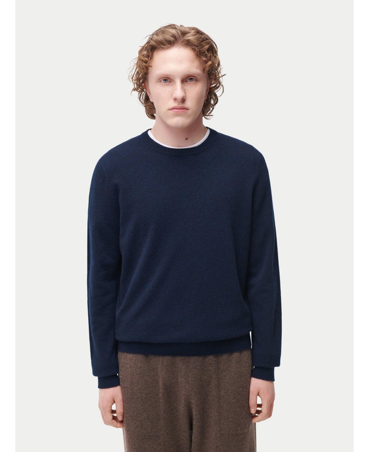 Click here for Gobi Cashmere Mens Essential Cashmere Crew Neck Sw... prices