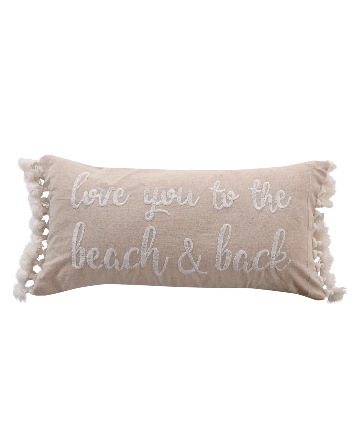 Click here for Levtex Palmira Side Tassels Decorative Pillow  12... prices