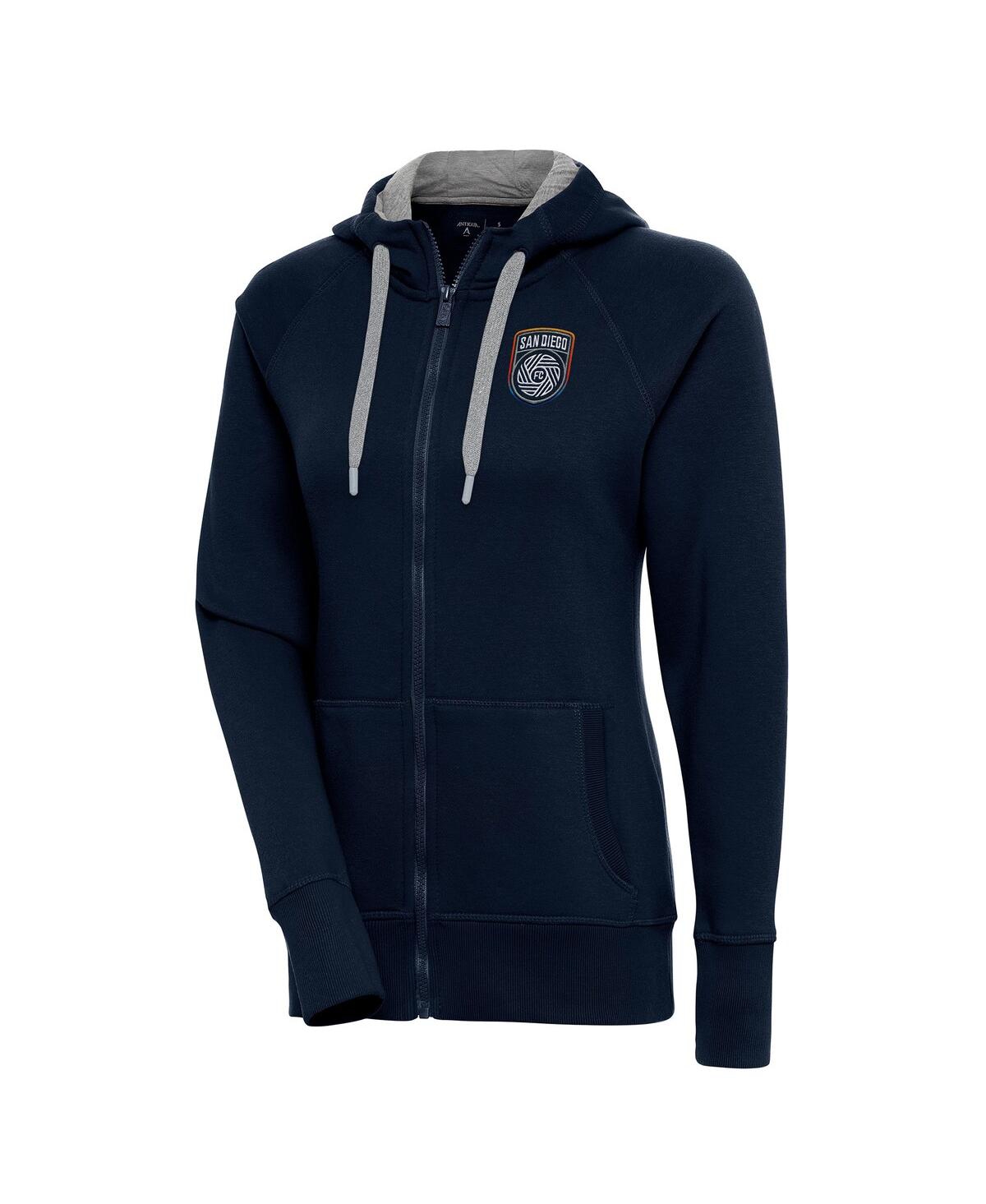 Click here for Antigua Womens Navy San Diego Fc Victory Full-Zip... prices