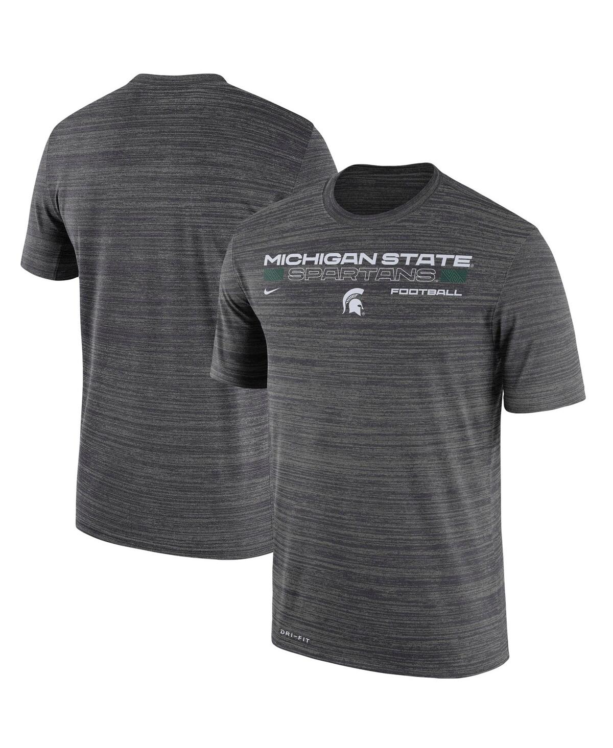 Click here for Nike Mens Charcoal Michigan State Spartans Velocit... prices
