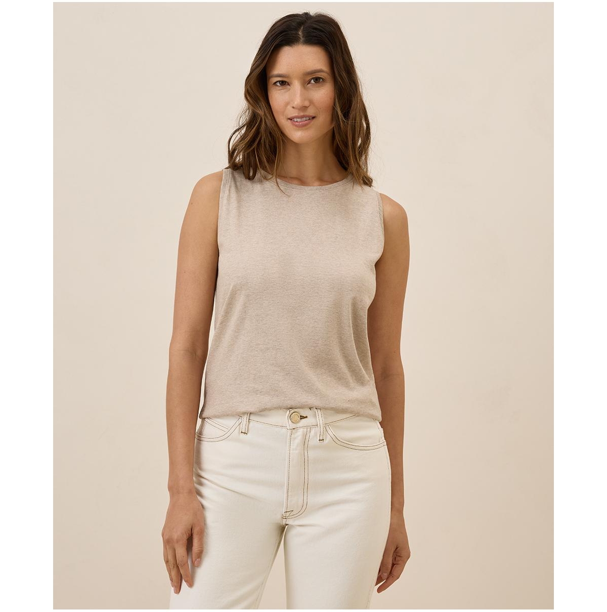 Click here for Pact Womens Organic Cotton Softspun High Neck Tank... prices