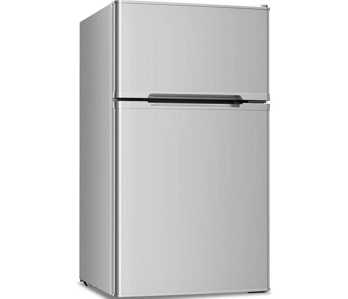 Click here for Zafro 3.2 cubic foot mini fridge with separate fre... prices
