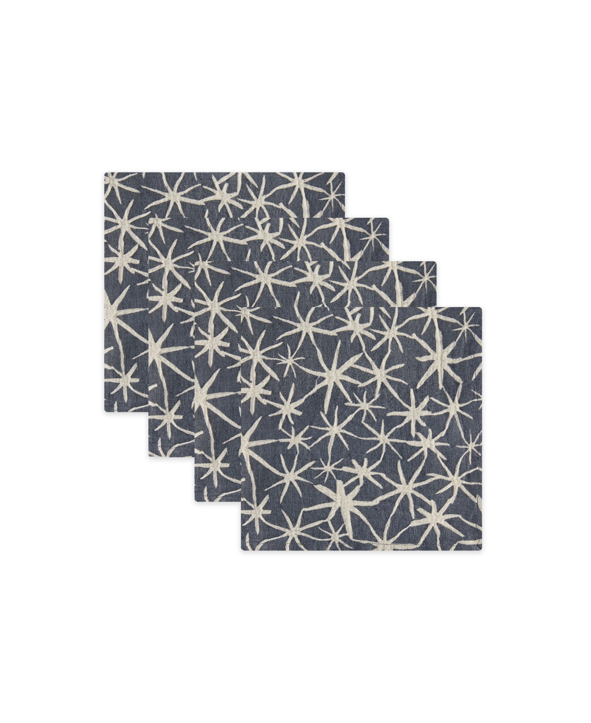 Click here for Tableau Sand Stars Set of 4 Napkins  8.25 x 8.25 -... prices