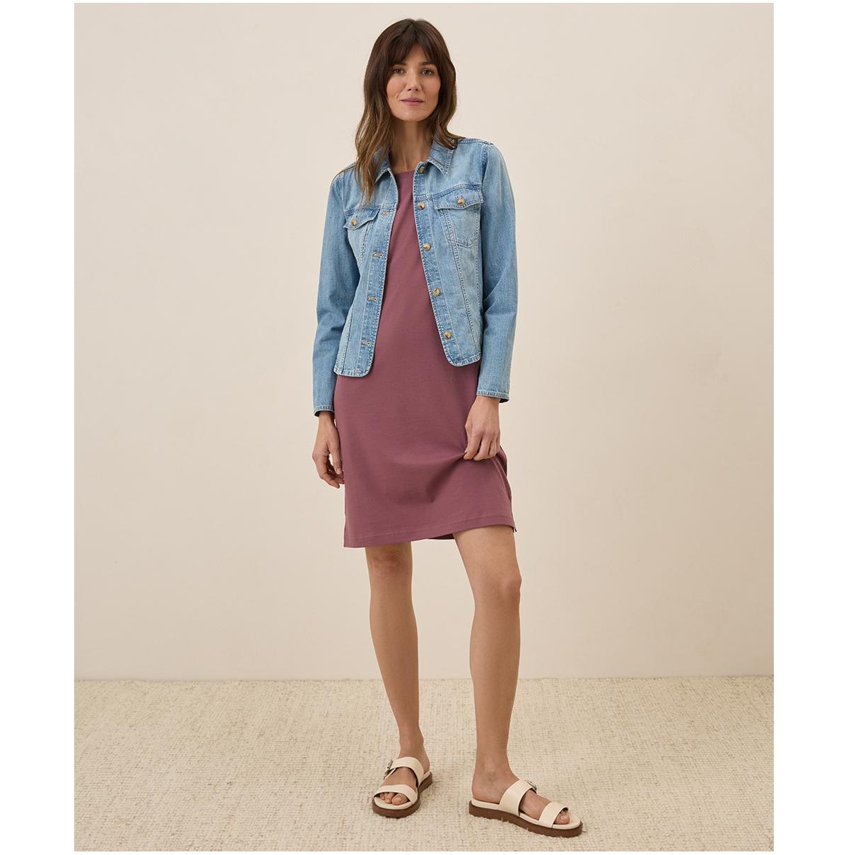 Click here for Pact Womens Organic Cotton Softspun Tee Dress - Ma... prices