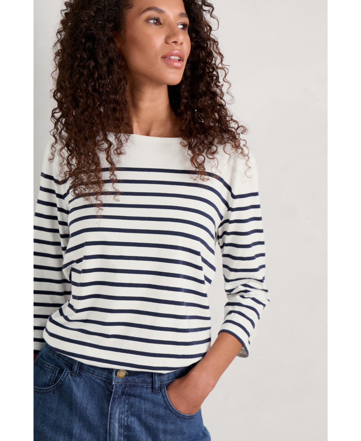 Click here for Seasalt Cornwall Womens Sailor Top - Falmouth bret... prices