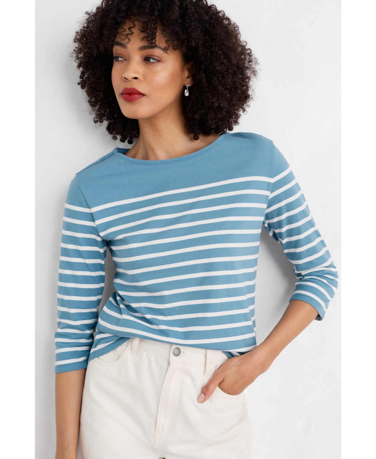 Click here for Seasalt Cornwall Womens Sailor Top - Falmouth bret... prices