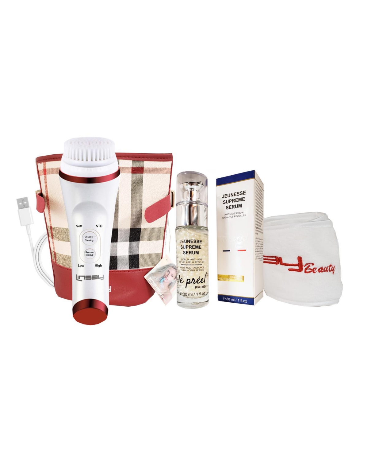 Click here for Linsay UltraSonic Facial & Body cleansing Brush wi... prices