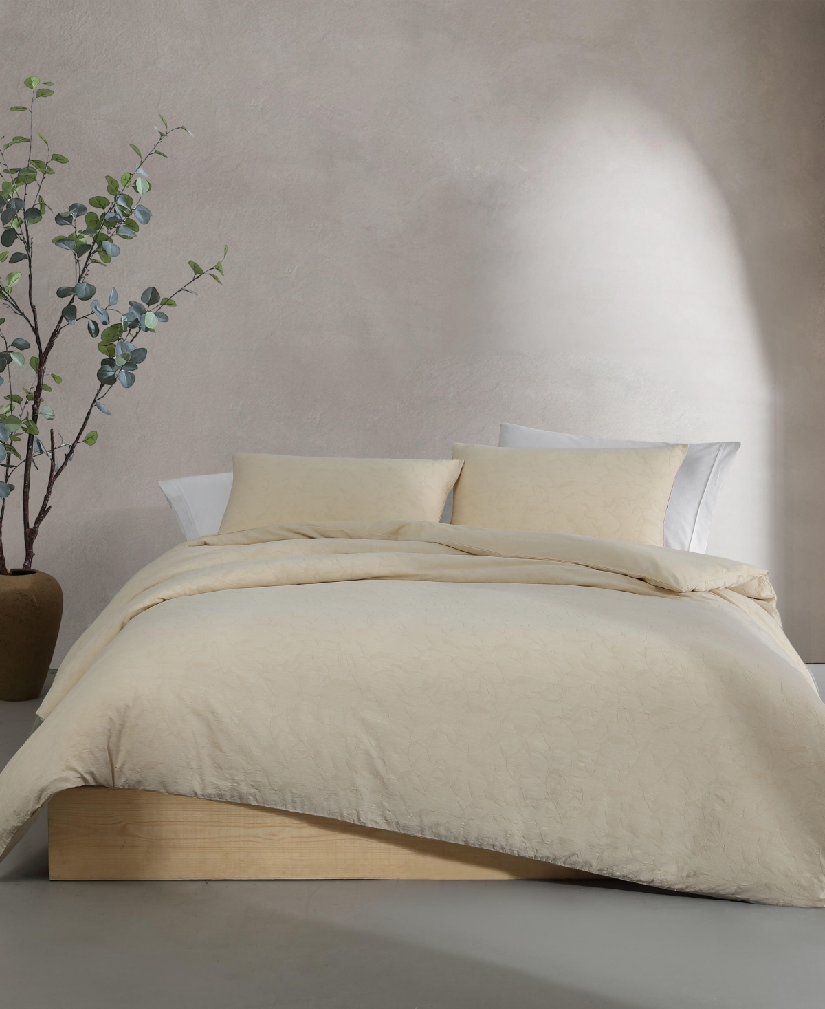Click here for Calvin Klein Branching Leaves Cotton 3-Pc. Duvet C... prices