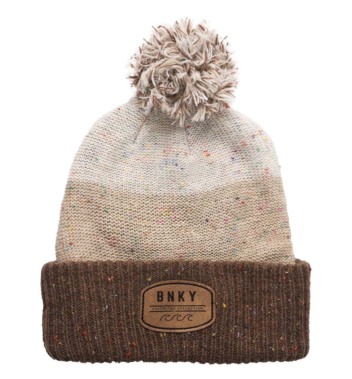 Click here for BinkyBro Boys Sundance Pom - Raven Beanie - Beige... prices