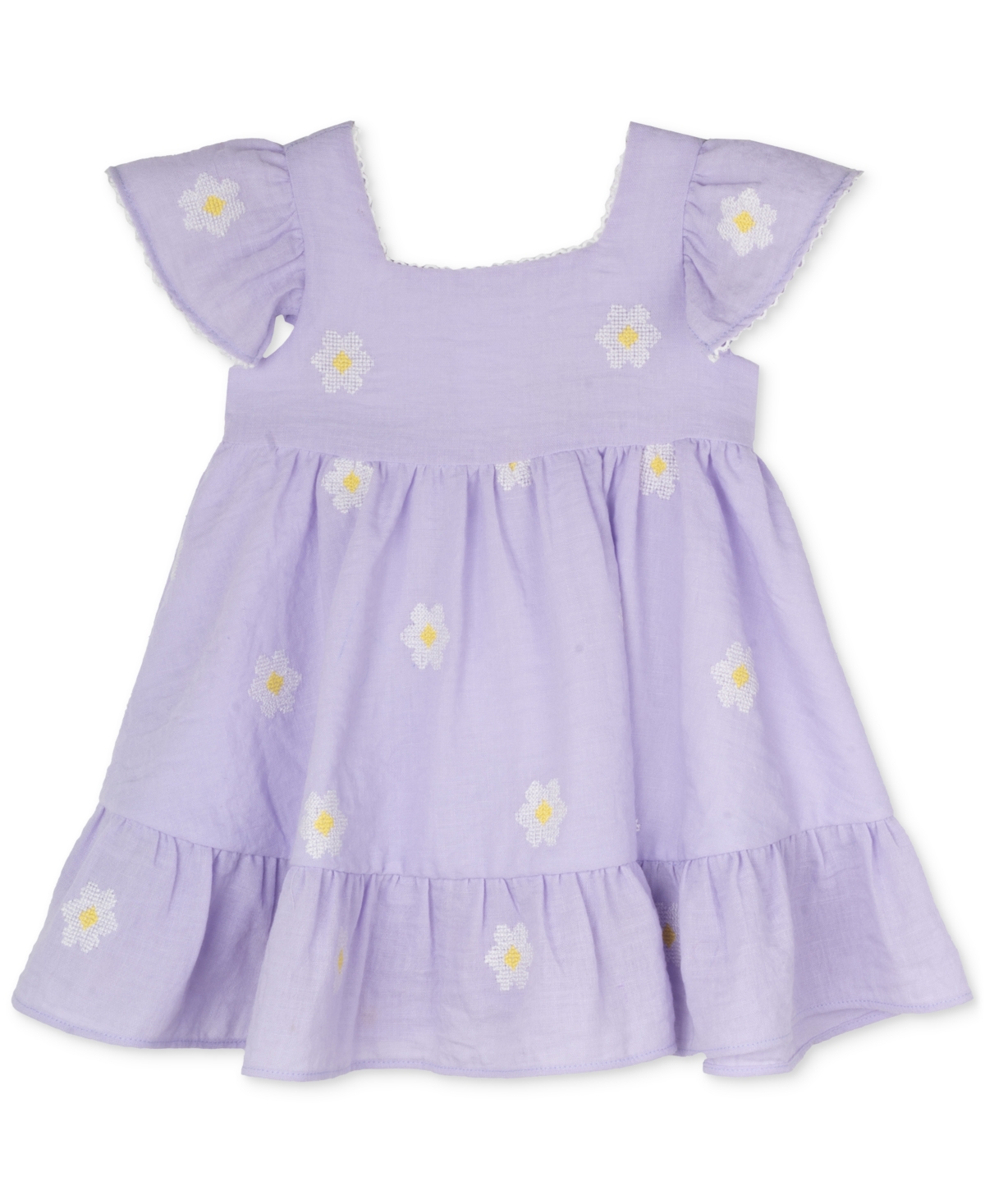 Click here for Rare Editions Baby Girls Embroidered Daisies Dress... prices