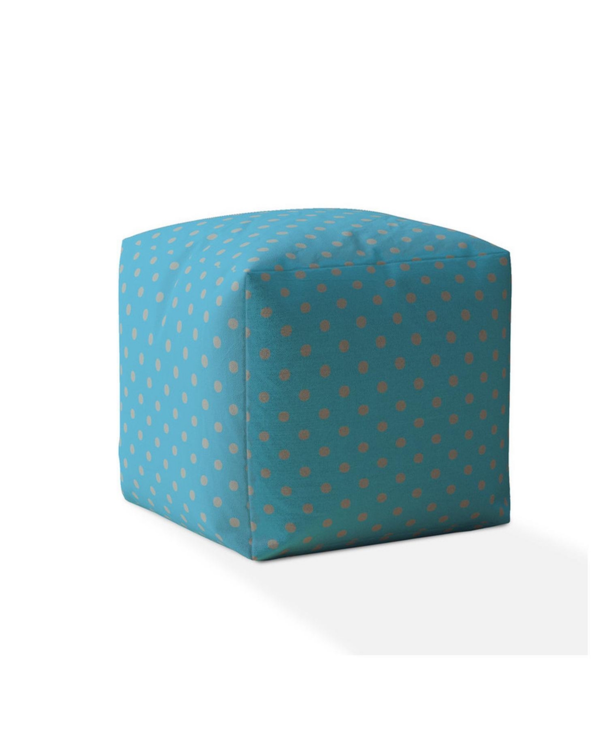 Click here for Soft Cotton Polka Dots Pouf Ottoman for Footrest a... prices
