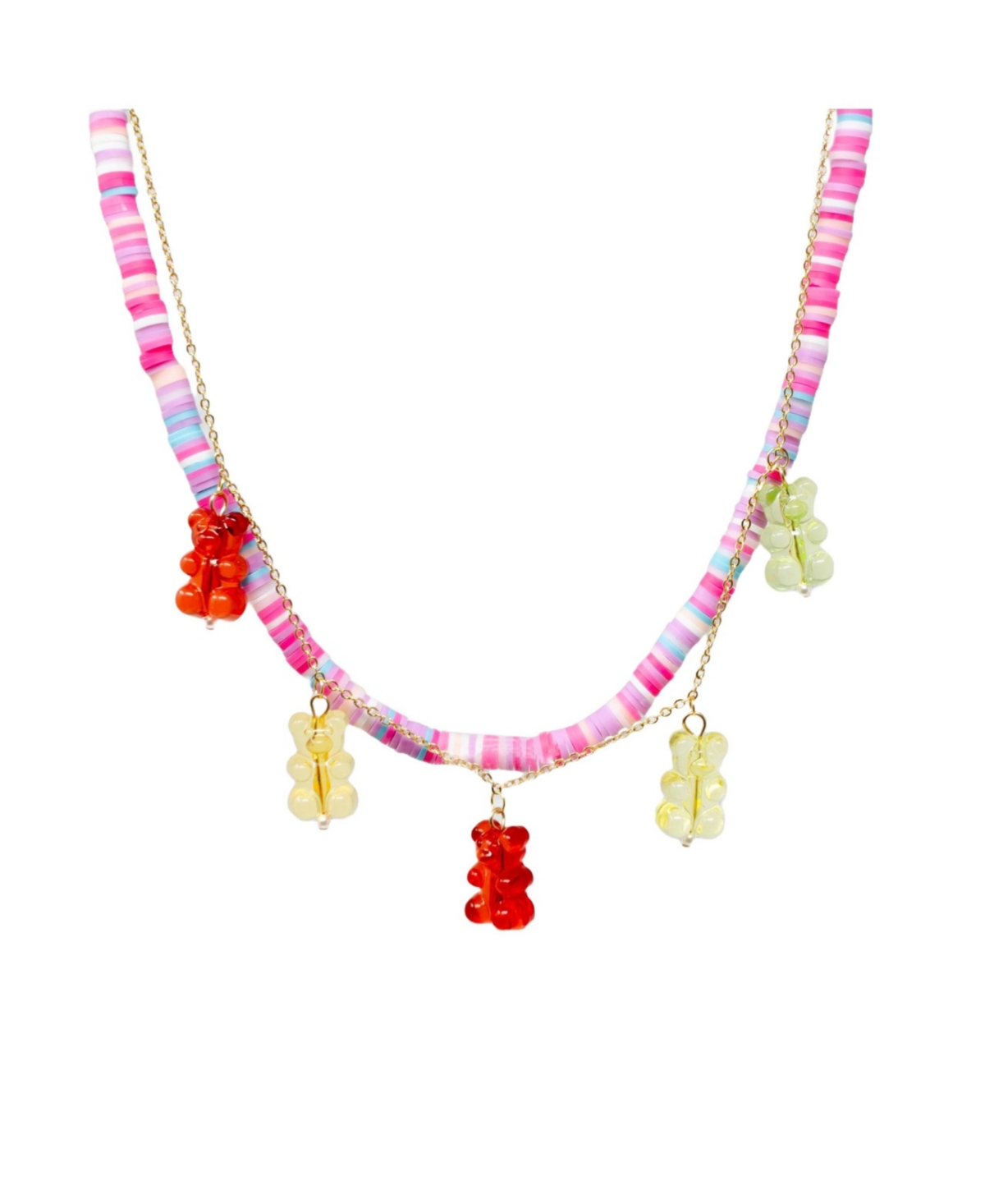Click here for Zomi Gems Girls Colorful Disk Necklace & Charm Duo... prices