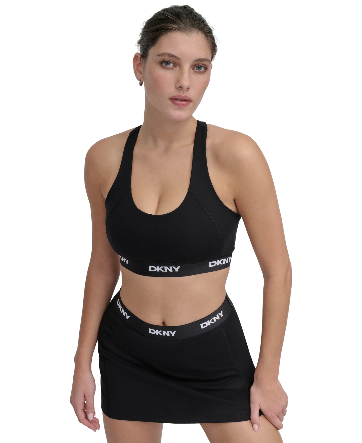 Click here for Dkny Sport Womens Logo-Band Scoop-Neck Racerback S... prices