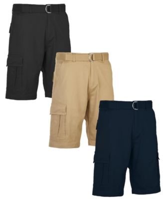 Blu Rock Men's 3-Pack Flex Stretch Cargo Shorts - Macy's