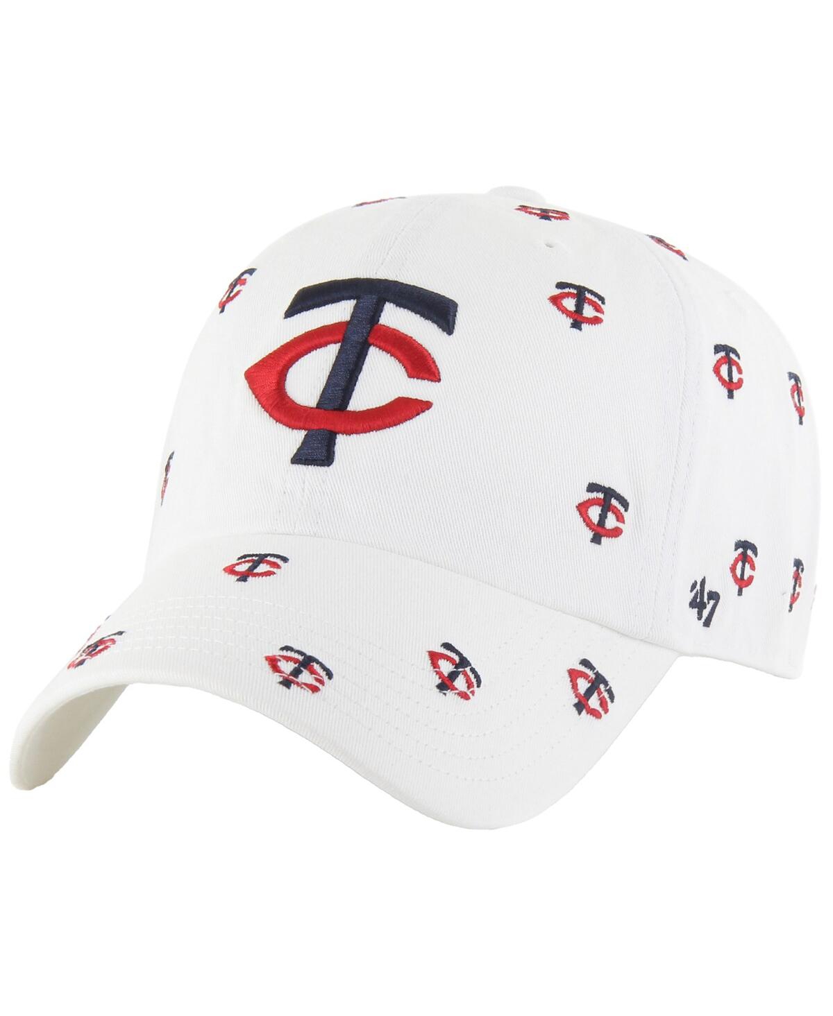 Click here for 47 Brand Womens White Minnesota Twins Confetti Cle... prices
