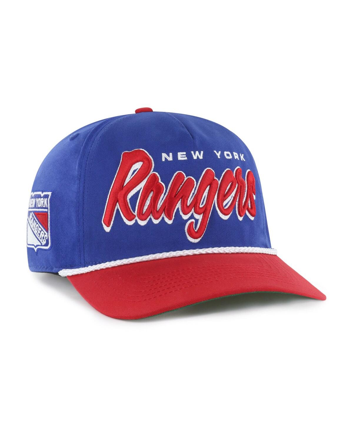 Click here for 47 Brand Mens Blue/Red New York Rangers Drop Shado... prices