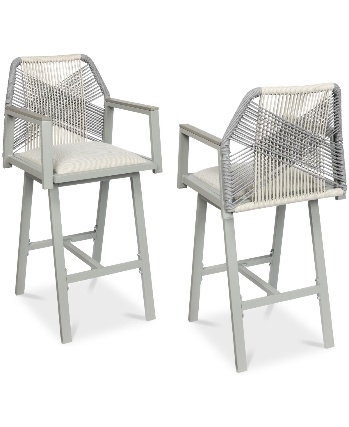 Click here for Best Choice Products Set of 2 Indoor/Outdoor Alumi... prices