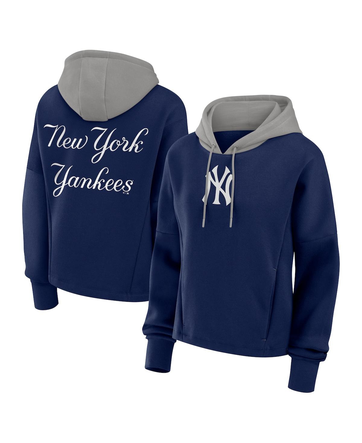 Click here for Fanatics Womens Navy New York Yankees Oversized Le... prices