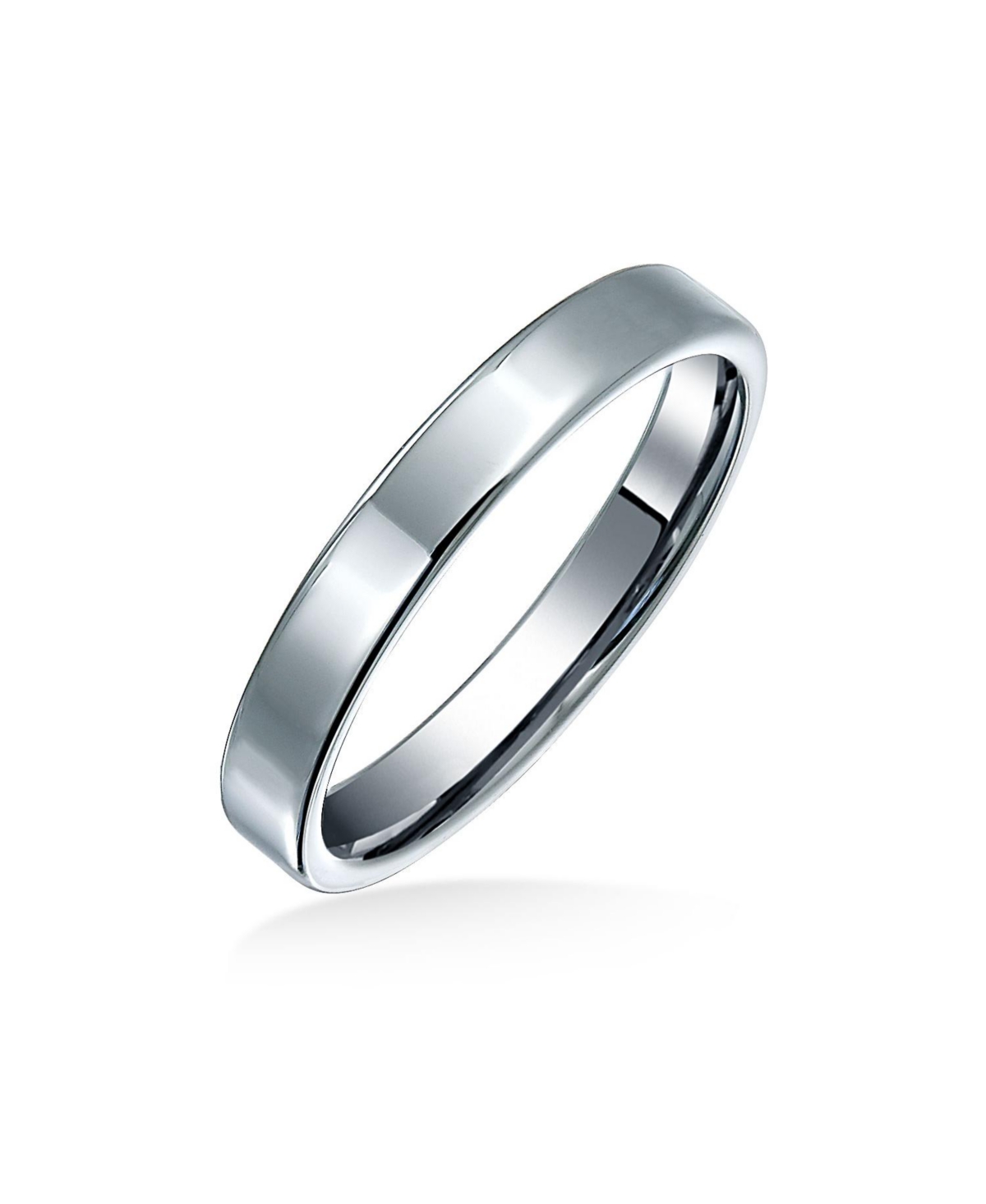 Click here for Bling Jewelry Plain Simple Thin Flat Band Rings Po... prices