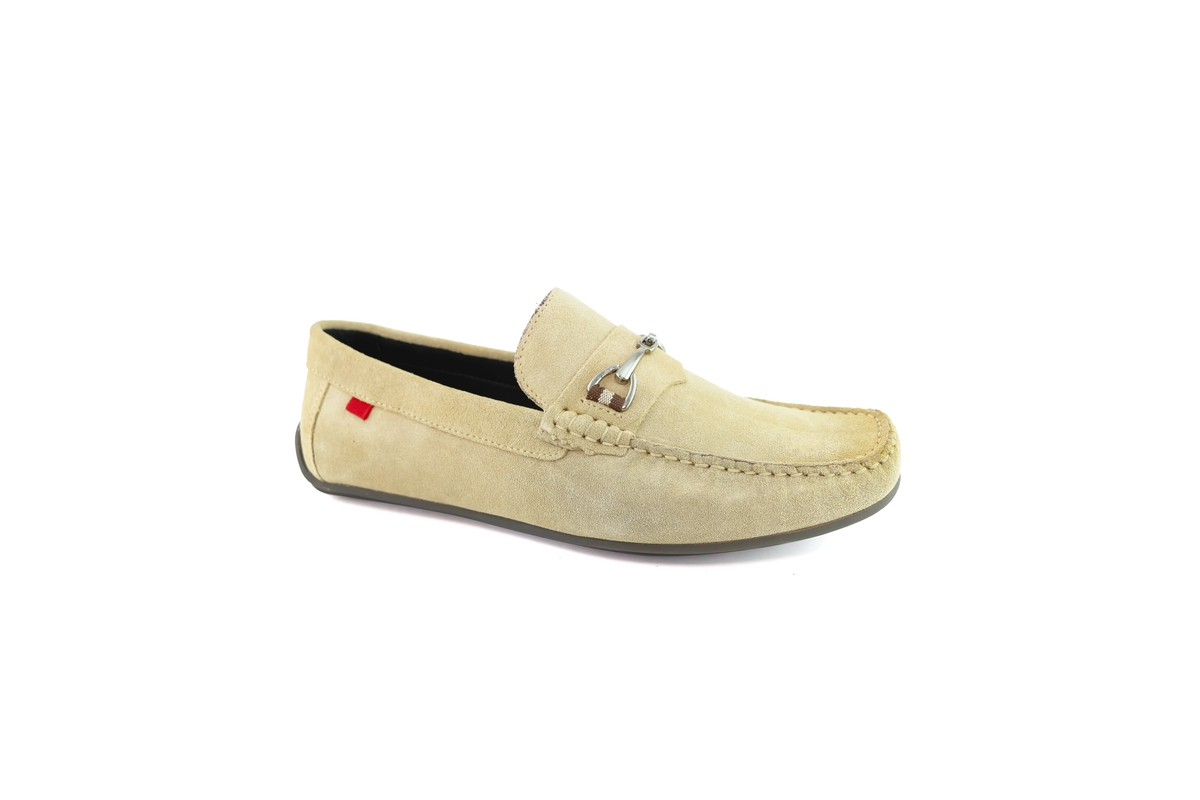 Marc Joseph New York Mens Liberty Ave - Beige suede