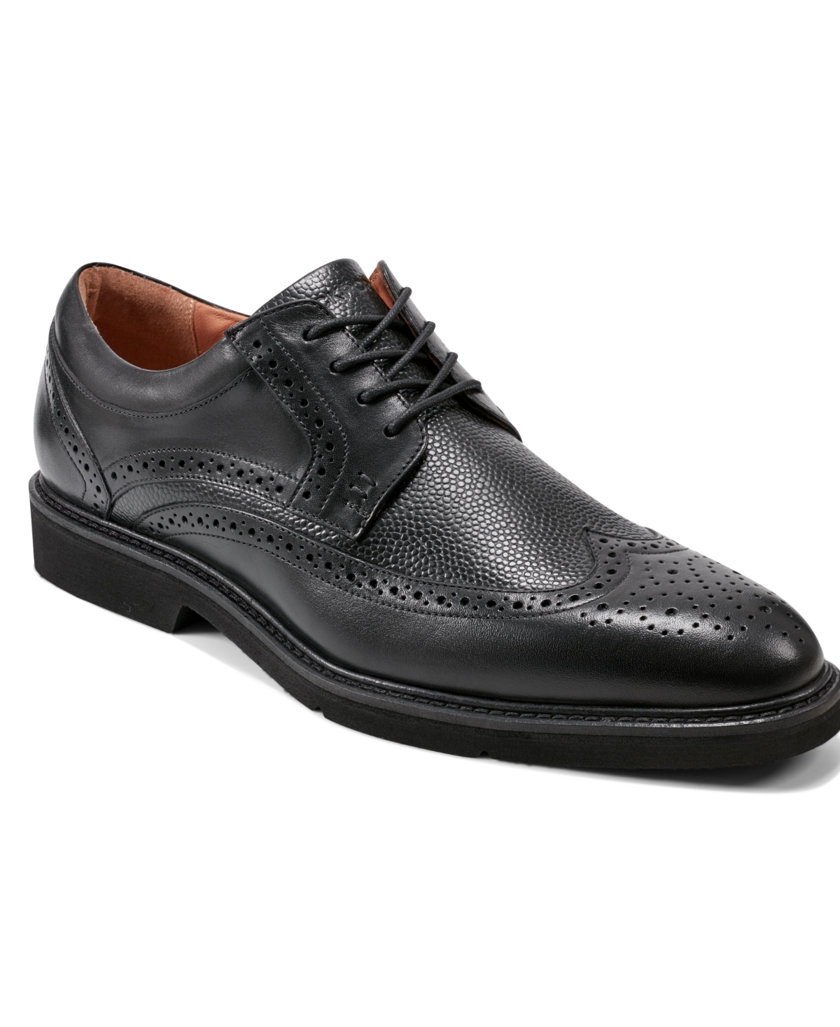 Click here for Rockport Mens Fallo Wingtip Lace Up Dress Shoe - B... prices
