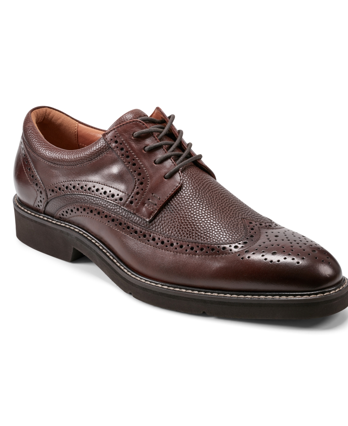 Click here for Rockport Mens Fallo Wingtip Lace Up Dress Shoe - D... prices