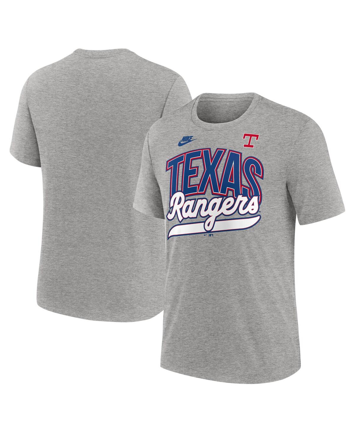Click here for Nike Mens Heather Gray Texas Rangers Cooperstown C... prices