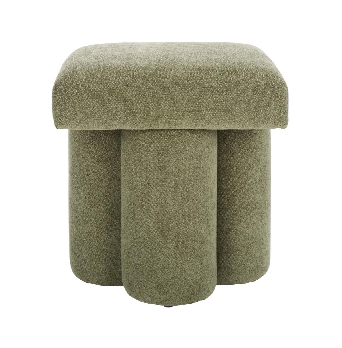 Click here for Farq Square Top Ottoman - Moss prices