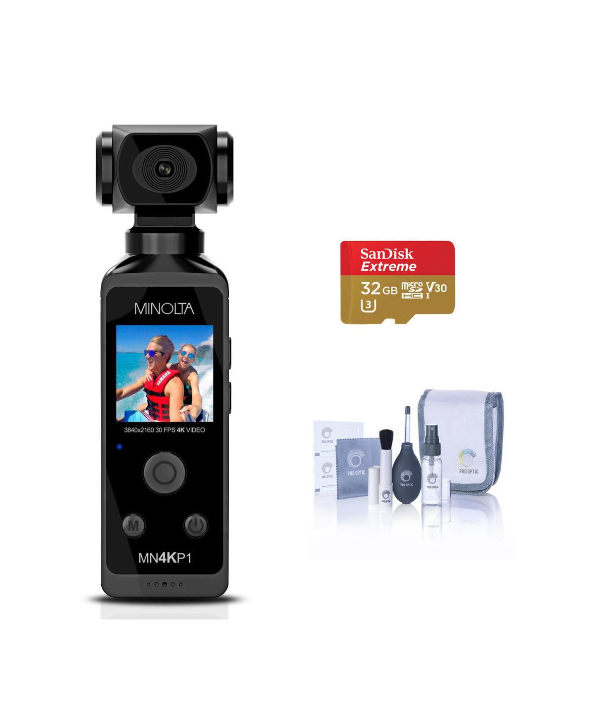 Click here for Minolta MN4KP1 4K Ultra Hd Wi-Fi Enabled Pocket Ca... prices