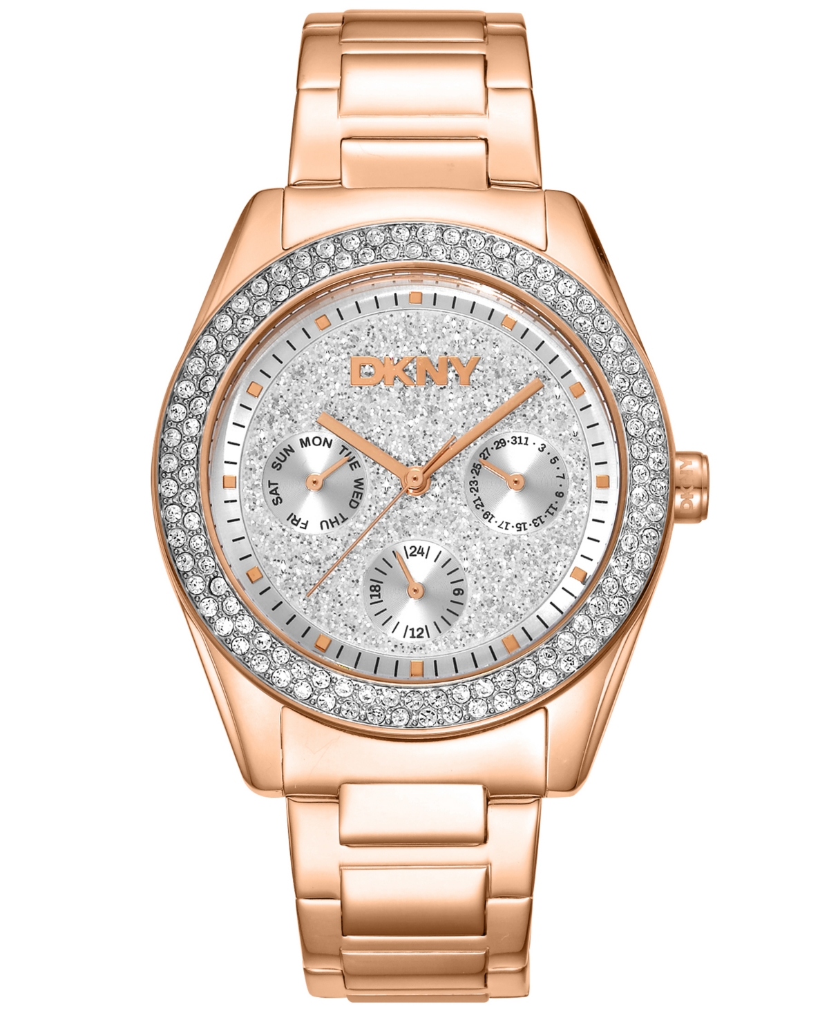 Click here for Dkny Womens Chambers Multi-Function Chronograph Ro... prices