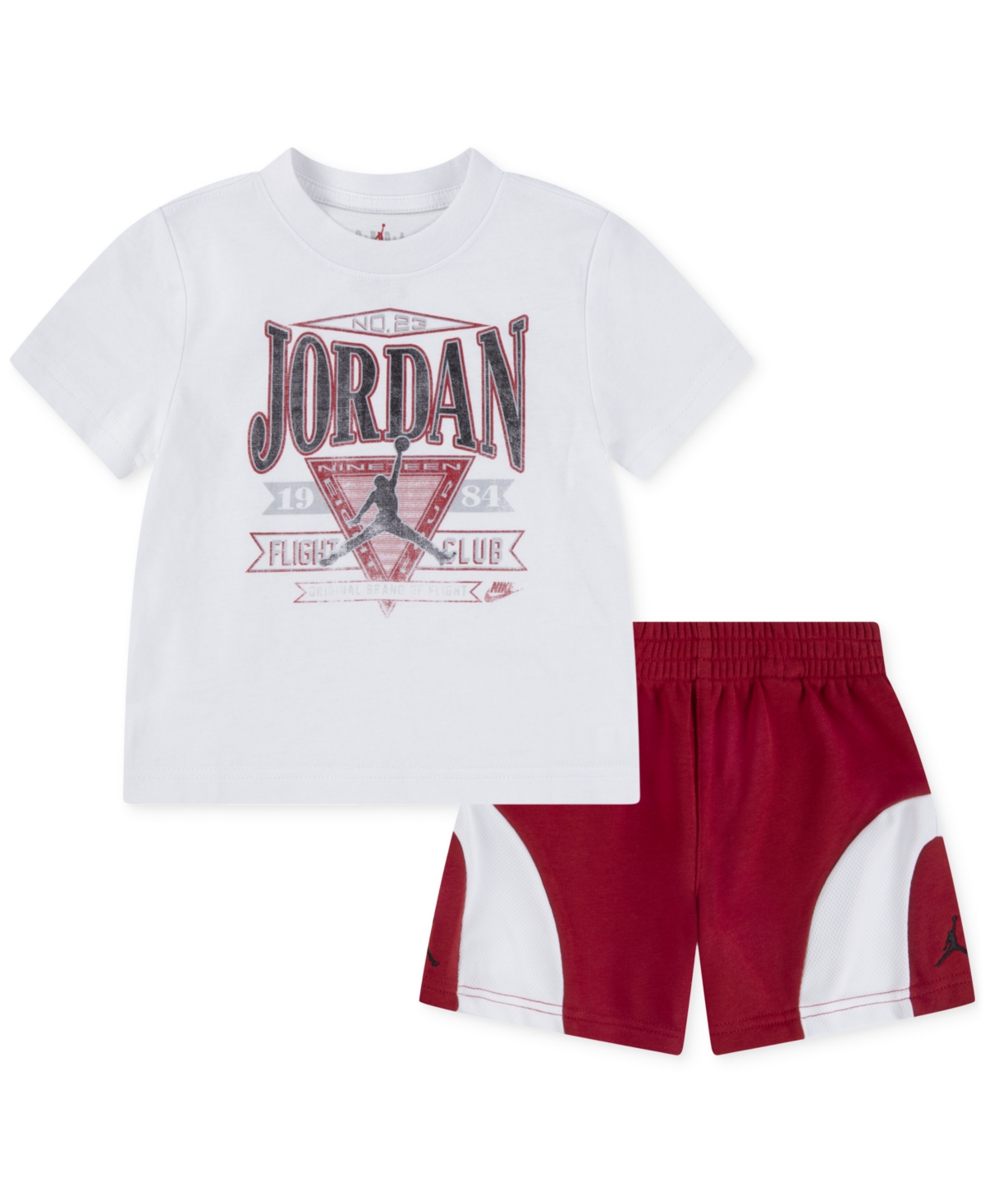 Click here for Jordan Little Boys 2-Piece Flight T-Shirt and Shor... prices