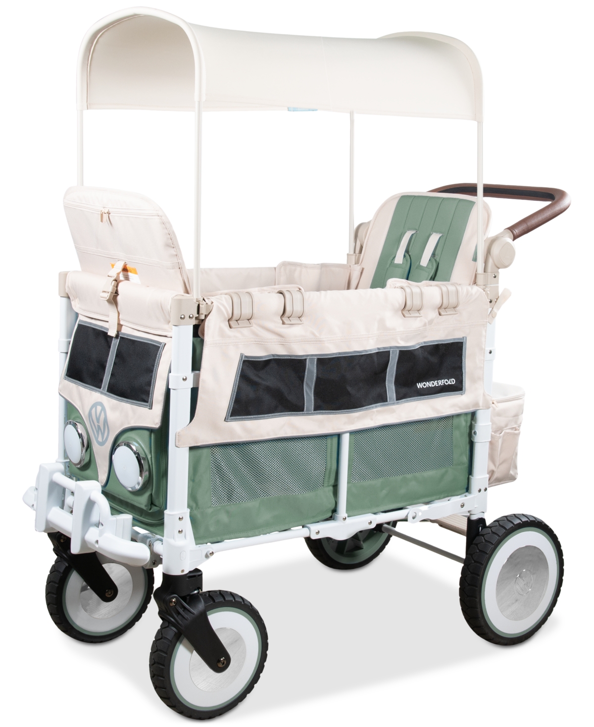 Click here for WonderFold Wagon Volkswagon 2 Stroller Wagon - Gre... prices