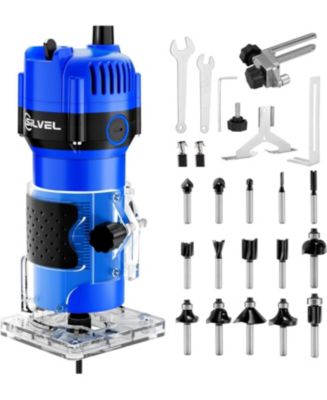 SILVEL Wood Router, 800W Wood Routers for Woodworking, 6.5Amp 1.25HP ...