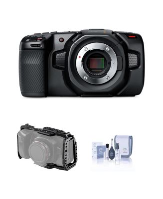 Blackmagic Design Blackmagic Design Pocket Cinema Camera 4K, Bundled With, SmallRig Full Cage ...