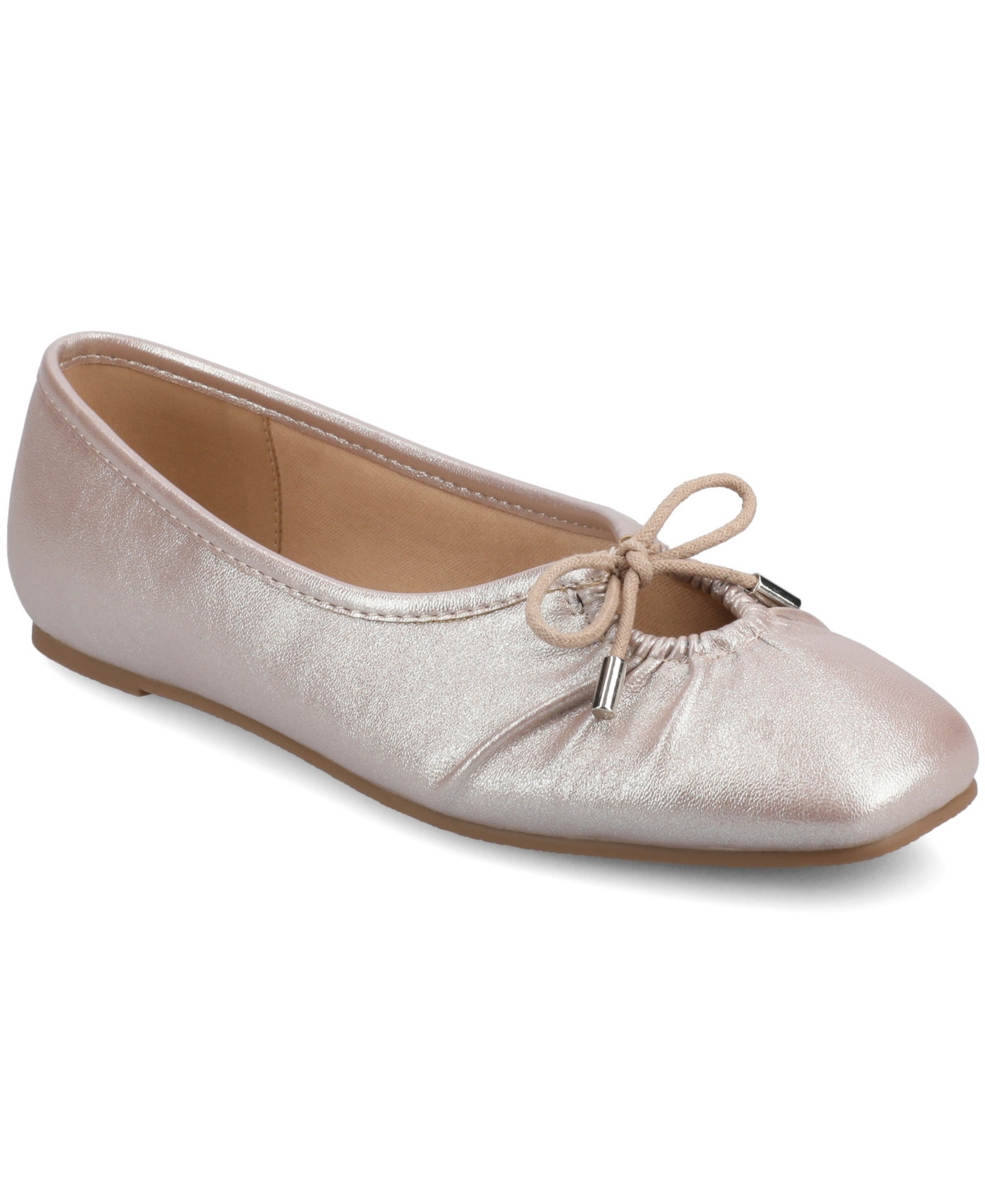Click here for Journee Collection Womens Callee Ballet Bow Slip O... prices