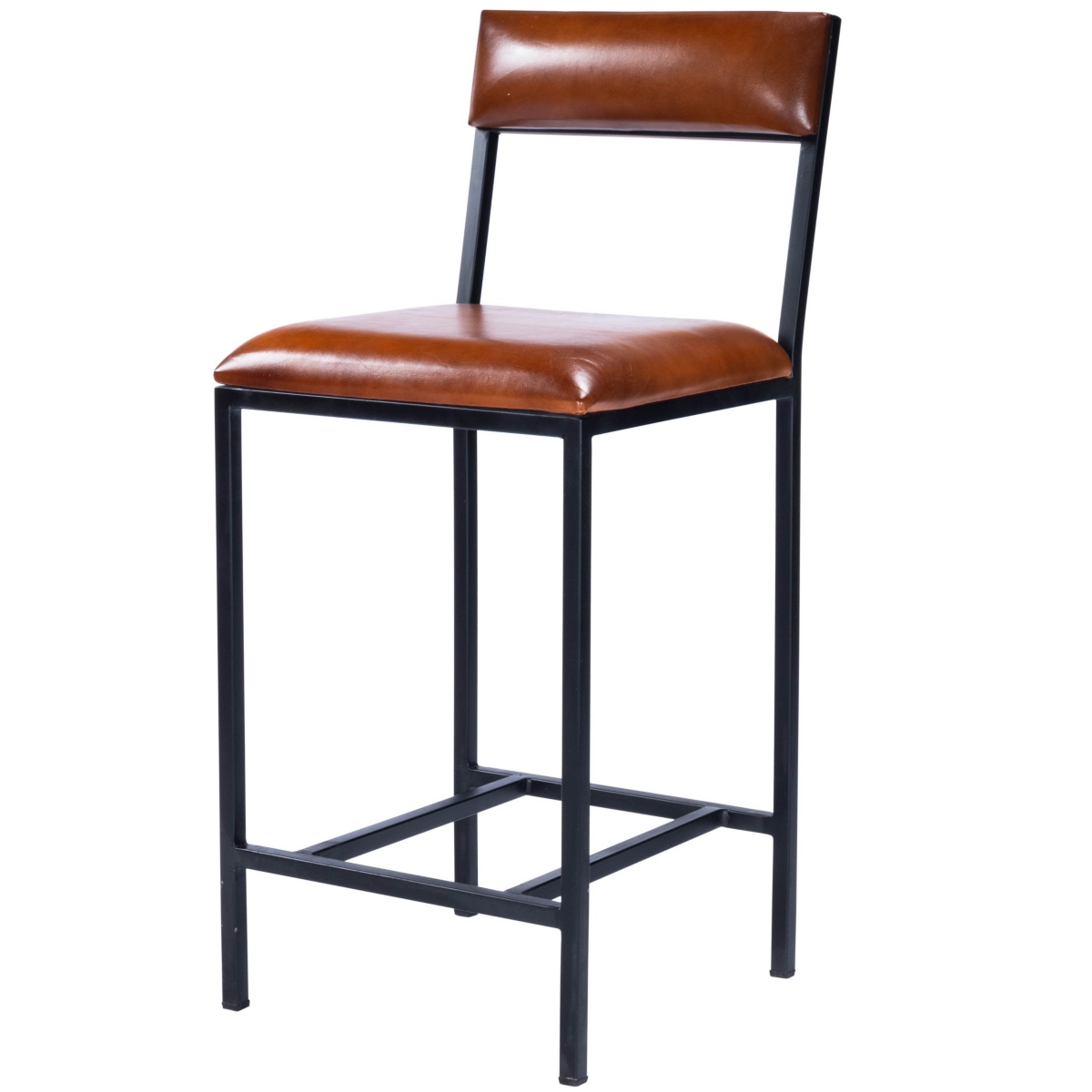 Click here for Durable Wood and Iron Bar Stool for Kitchen  Bistr... prices