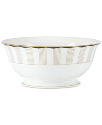 Lenox Brian Gluckstein by Audrey Bone China Serving Bowl - Macy's
