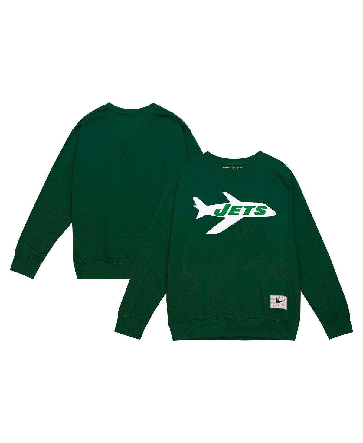 Click here for Mitchell & Ness Mens Green New York Jets Basic Fle... prices