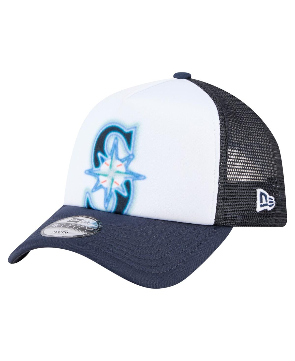 Click here for New Era Toddler White/Navy Seattle Mariners Painte... prices