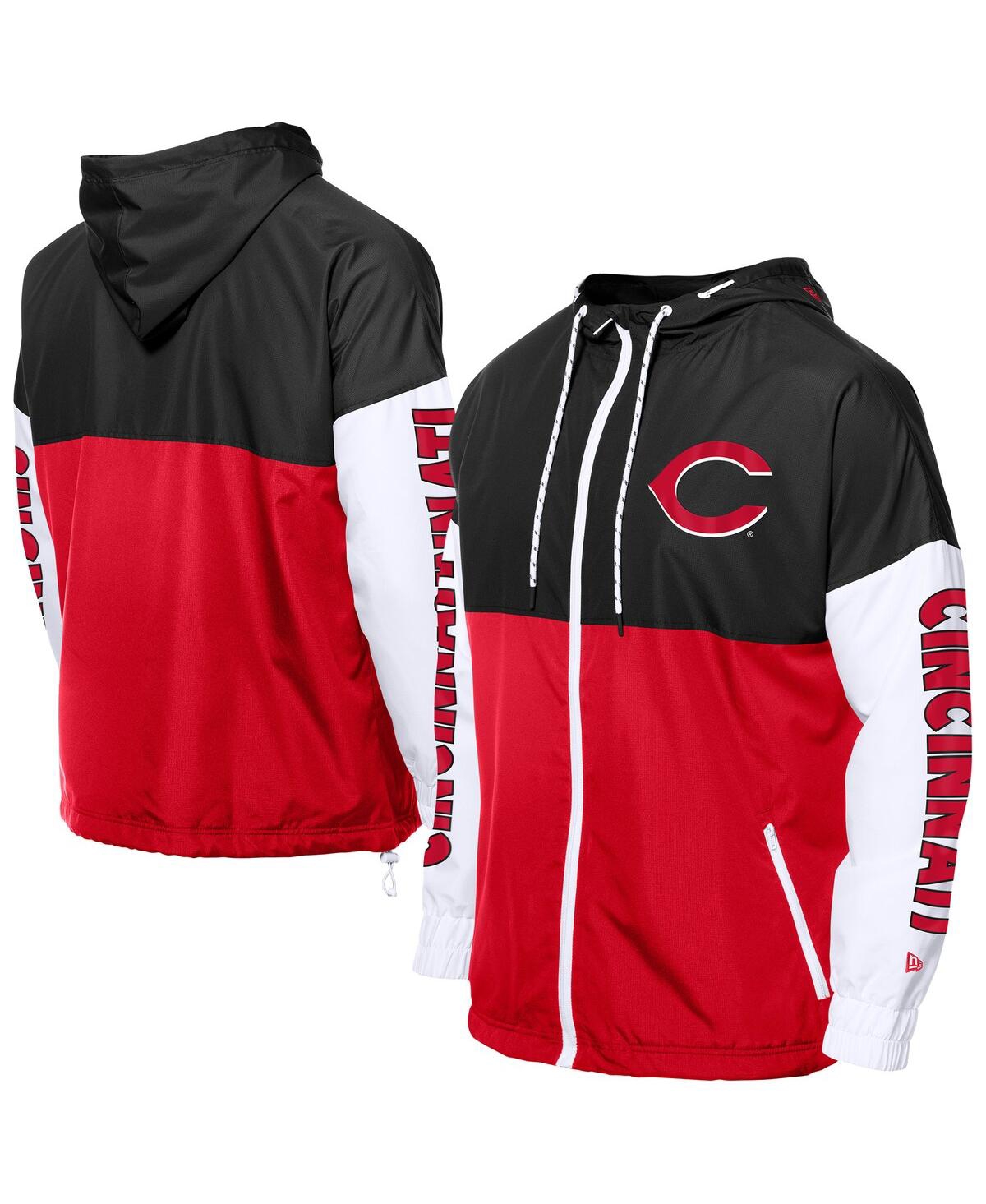 Click here for New Era Mens Red/Black Cincinnati Reds Color Block... prices