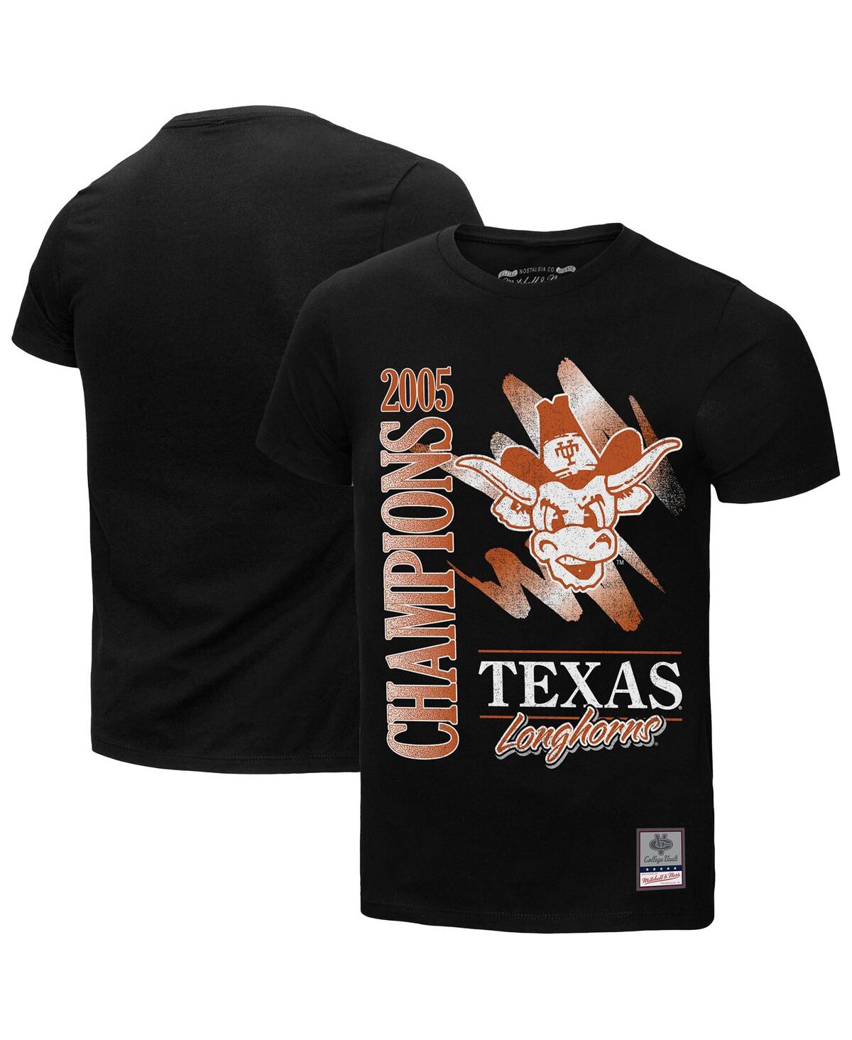 Click here for Mitchell & Ness Mens Black Texas Longhorns Retro B... prices