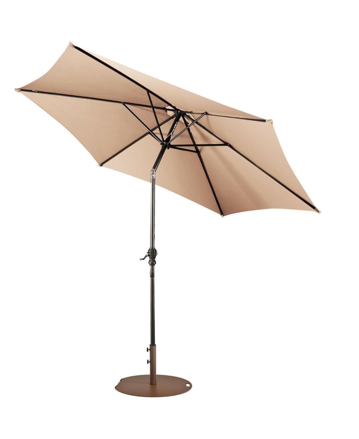 Click here for Gymax 9 Ft Patio Table Market Umbrella Yard Outdoo... prices