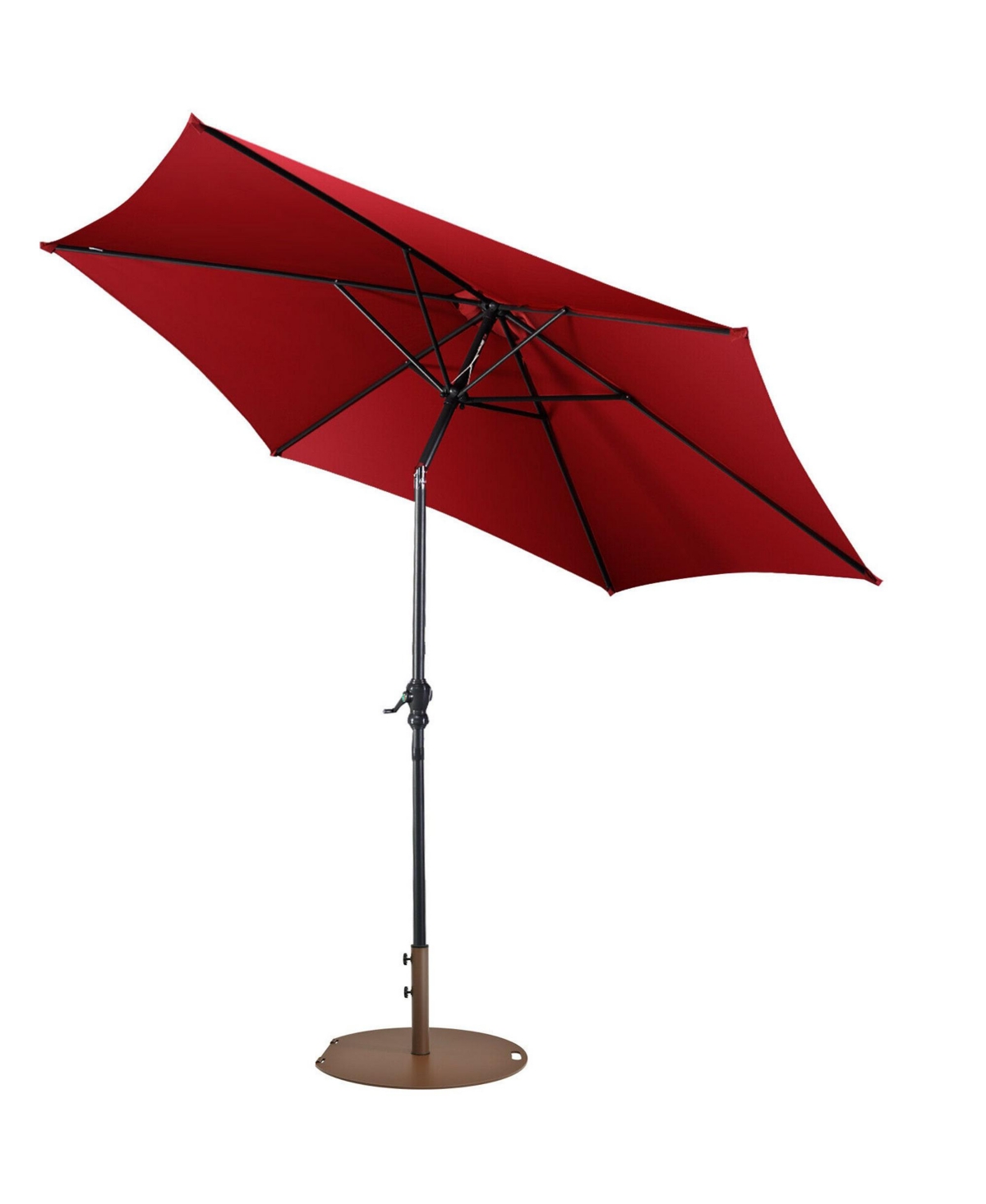 Click here for Gymax 9 Ft Patio Table Market Umbrella Yard Outdoo... prices