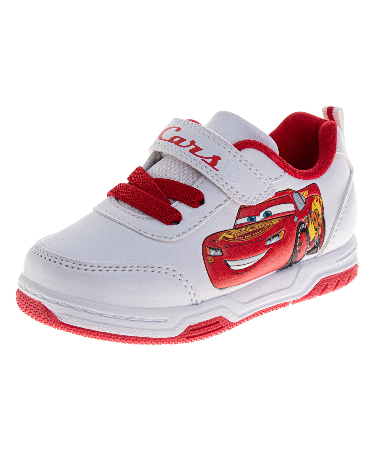 Click here for Disney Toddler Boys Pixar Car Sneakers - White  Re... prices