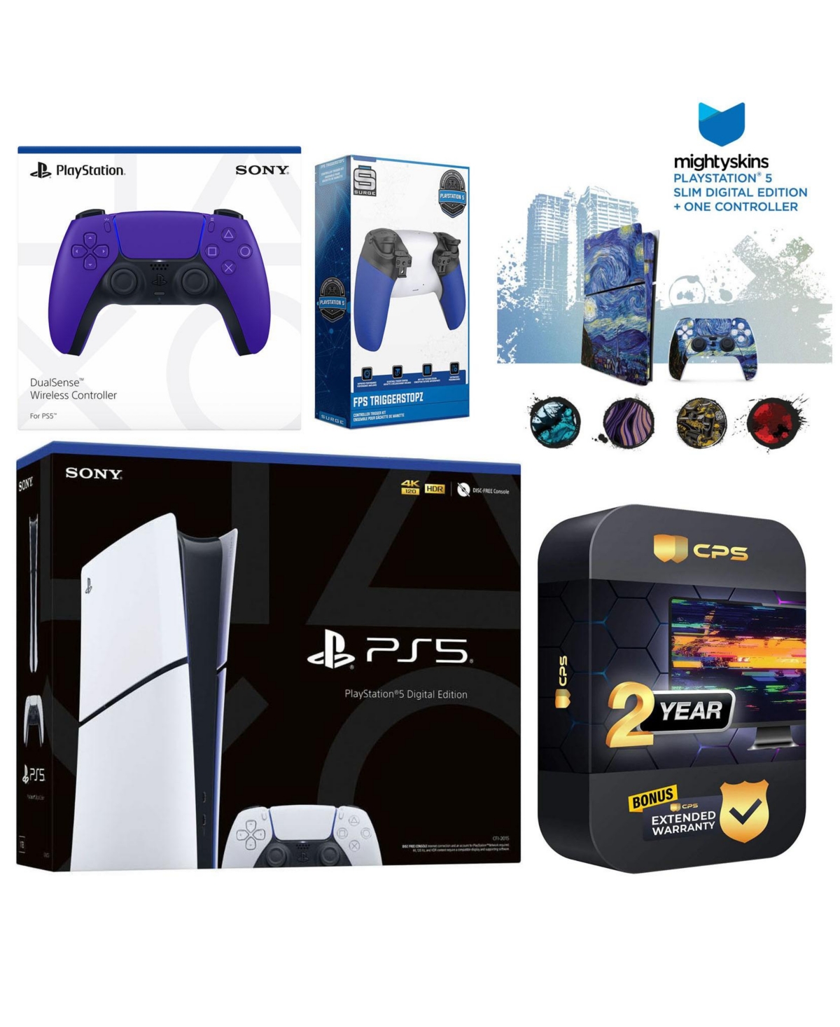 Click here for Sony Playstation 5 Slim Digital with Extra - Galac... prices